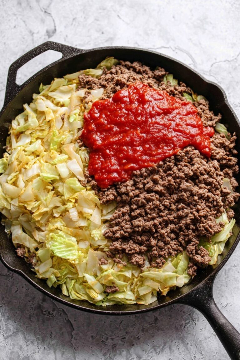 Ground Beef and Cabbage Skillet | Easy Comfort Food Recipe